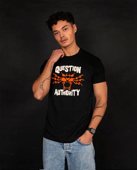 Question Authority T Shirt Allriot Political Clothing