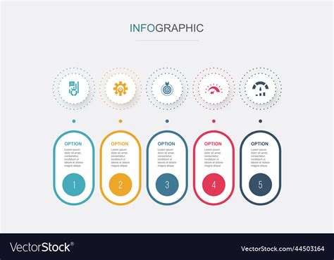 Kpi Optimization Objective Measurement Royalty Free Vector