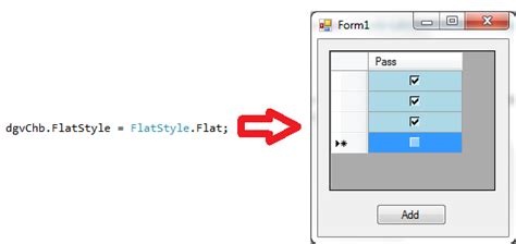 Add A ComboBox And CheckBox Into The DataGridView In C