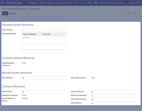 Odoo Pos Keyboard Shortcuts Hotkeys For Odoo Pos Session Webkul