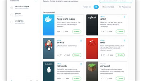 Kitematic A Desktop GUI For Docker On Mac OS Cloudmaniac Net Romain Decker