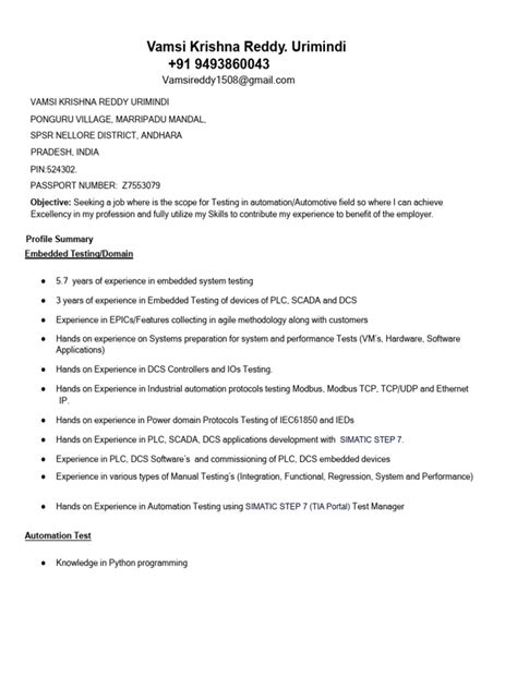Vamsikrishnareddy Embedded System Testing Pdf Programmable Logic