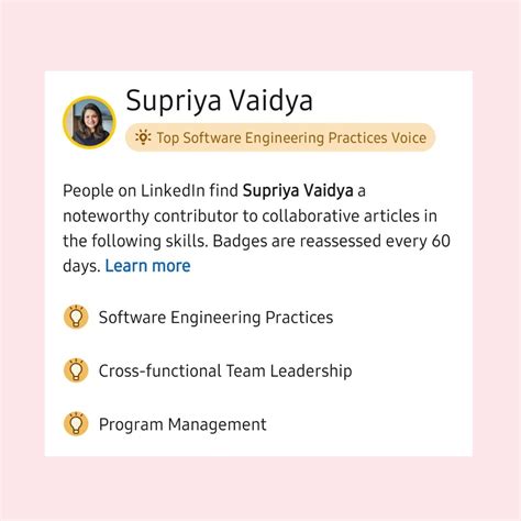 linkedintopvoice softwareengineering gratitude supriya vaidya