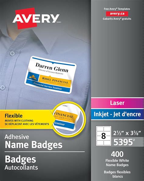 Avery 8395 Name Badge Template Name Labels Rjs Labels