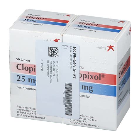 Clopixol 25 Mg 100 St Mit Dem E Rezept Kaufen Shop Apotheke
