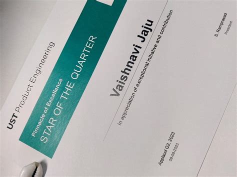 Vaishnavi Jaju On Linkedin Recognition