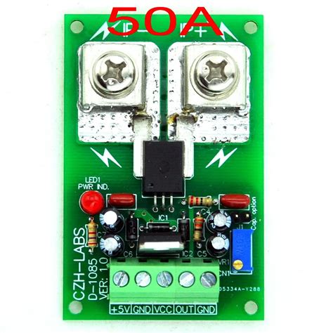 Buy Panel Mount 50amp Acdc Current Sensor Module