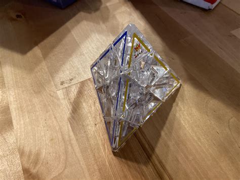 Le Mefferts Pyraminx Crystal Was Released For The 50th Anniversary Of The Original Pyraminx R