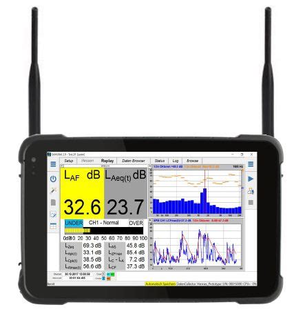 Wireless Sound Level Meter Class SAVTEK Sound And Vibration Technology