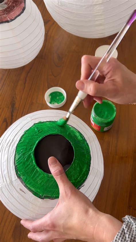 Diy Halloween Decor Lantern Eyeballs Halloween Eyeball Ideas