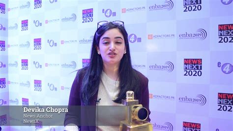 Devika Chopra Associate Producer And Anchor Newsx Shares Her Views For Winning The Title Of