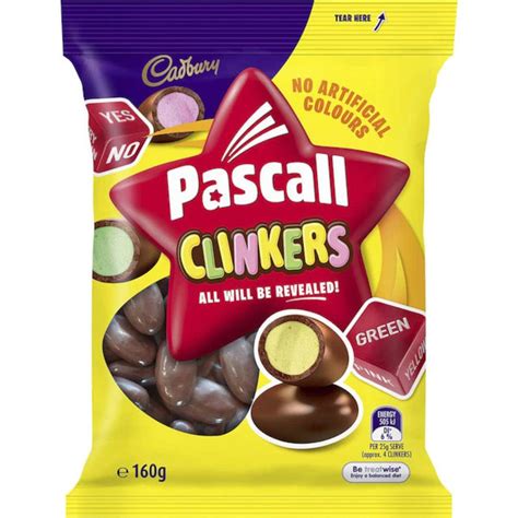 Cadbury Pascal Clinkers Chocolate Lollies 160g New Zealand Etsy