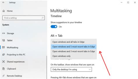 How To Enable Or Disable Alt Tab Between Tabs In Microsoft Edge