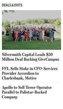 Insight And Analysis About Private Equity WSJ Pro