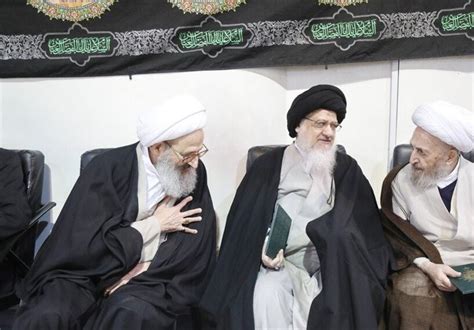 مراسم بزرگداشت همسر آیت‌الله سبحانی در قم برگزار شد عکس تسنیم