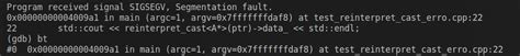 lvalue required as unary ‘and operand以及改动后的segmentation fault cyssmile