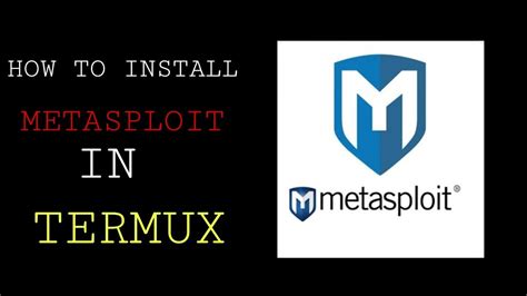 how to install metasploit in termux 2020 install metasploit youtube
