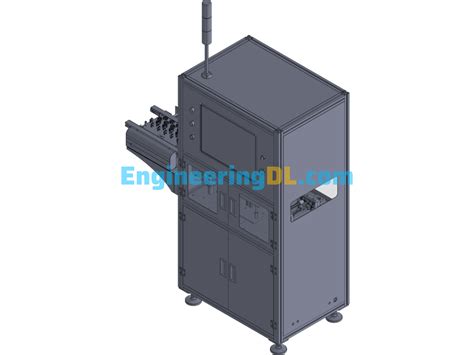 automatic functional test machine for whole board material 3d exported