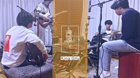Boy｜king Gnu【band Acoustic Cover】 Youtube