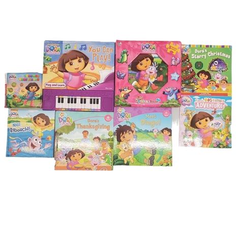 Nickelodeon Other Dora The Explorer Book Set Of 8 Poshmark