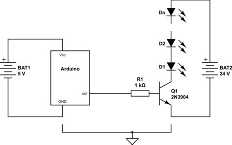Power How To Switch An External Circuit With Arduino Arduino Stack Exchange