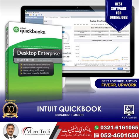 Quickbooks Computer Short Course Coaching In Sialkot Pakistan Microtech Institute Sialkot