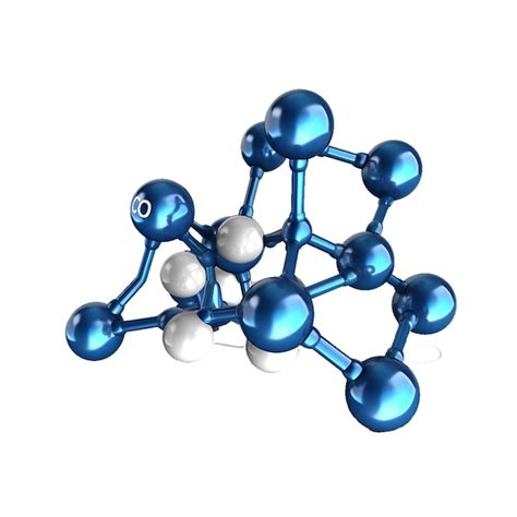 Premium Psd Molecular Icon Vector