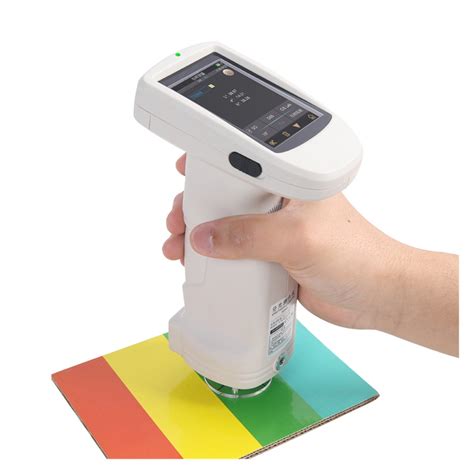 TS7700 Digital Colorimeter Lab Chroma Meter Textile Food Paint Portable Colorimeter Grating