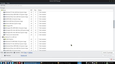 set up android development environment for linux walkswithme
