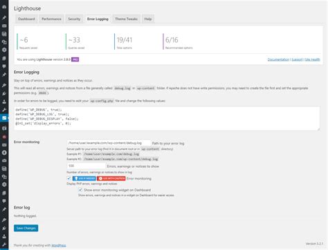 lighthouse wordpress performance plugin getbutterfly