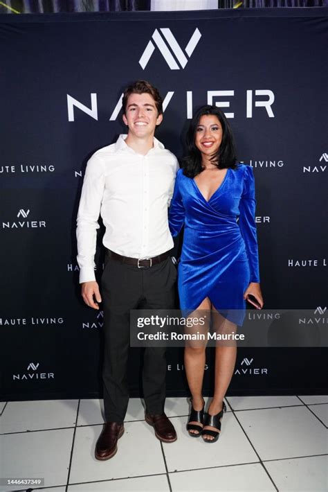 David Mendelson And Sampriti Bhattacharyya Attend Haute Living News Photo Getty Images