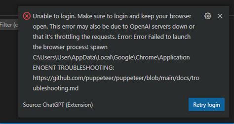 Unable To Login Make Sure To Login And Keep Your Browser Open This Error May Also Be Due To