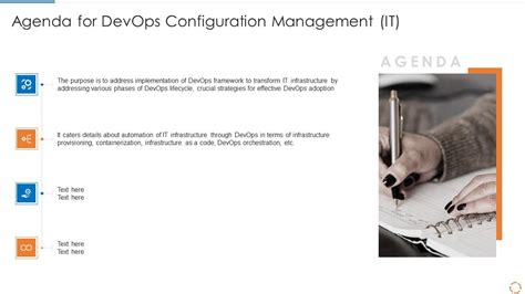 Agenda For Devops Configuration Management It Introduction Pdf