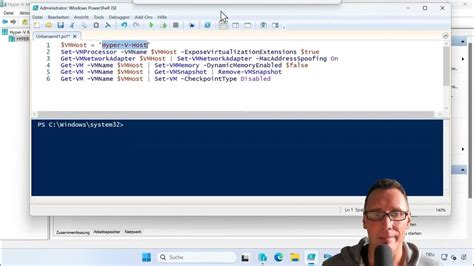 Hyper V Nested Virtualization Konfigurieren Youtube