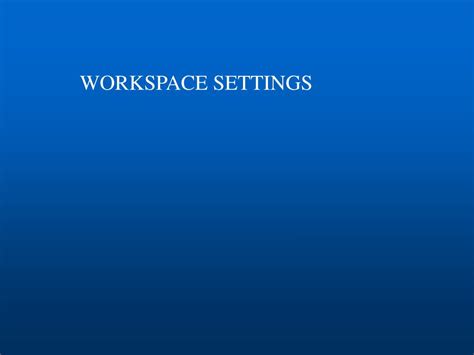 PPT Settings And Preferences PowerPoint Presentation Free Download ID