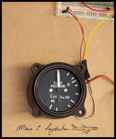 Interfacing Flap Gauge Using Arduino Tutorials X Plane Org Forum