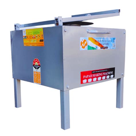 Order Now Commercial Papad Making Machine