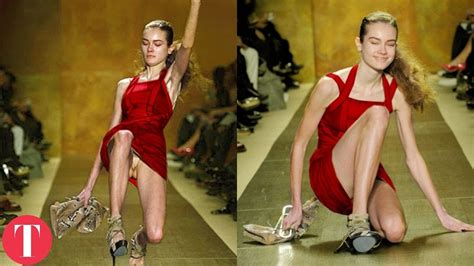 Top 10 Biggest Fails On The Fashion Runway Youtube