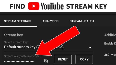 How To Find YouTube Stream Key YouTube