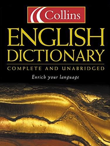 Collins English Dictionary Complete And Unabridged By Collins