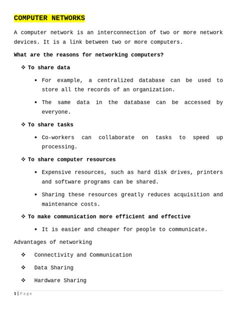 computer networks pdf network topology computer network