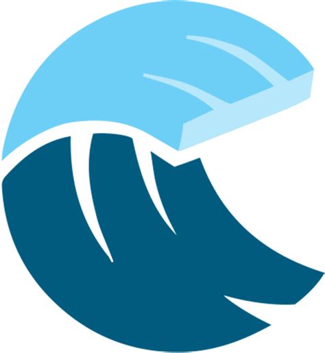 Wavecrest Logo Mark Wave Crest Cafe Clipart Full Size Clipart