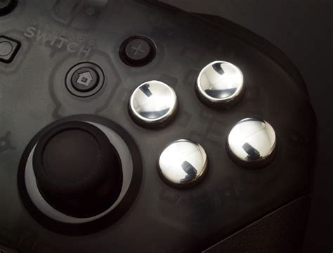 Switch Pro Controller Metal Button Sets Steel Sticks