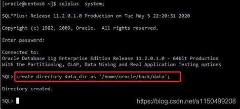 oracle使用数据泵导入 导出数据（expdp impdp）【图文教程】 expdp导出数据 csdn博客