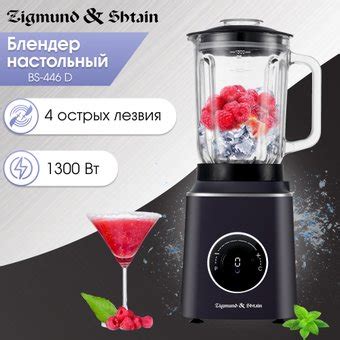 Zigmund & Shtain BS-446 D стационарный блендер купить в Минске