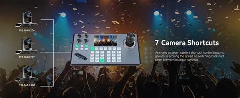 LCD Screen Real Time Preview 4D Joystick