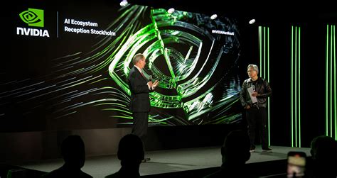 nvidia ceo ignites ai conversation in stockholm nvidia blog