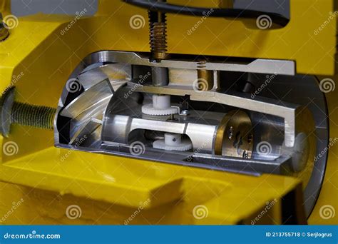 Turbine Gas Meter Stock Photo Image Of Operation Disbursement 213755718
