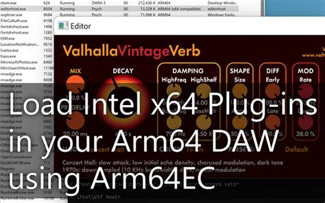 Load X Plug Ins Like Vsts From Your Arm Code Using Arm Ec Windows Midi And Music Dev