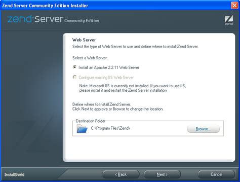 Zend Server Installation At Database Tutorial